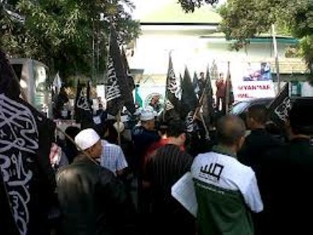 HTI Demo Kedubes Myanmar: 'Di Mana Kalian yang Selama Ini Menyuarakan ...