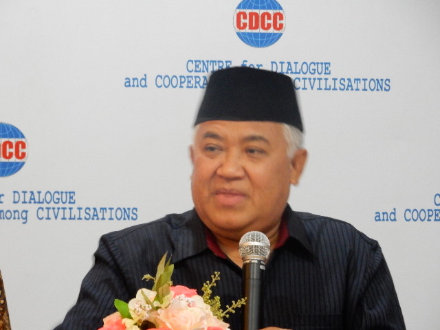 Tokoh Lintas Agama Bertemu, Din Syamsuddin: “Ada yang Ingin Timbulkan ...